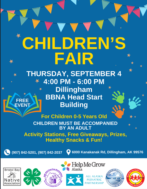 Children’s Fair 9/4/25 – Bristol Bay Native Association